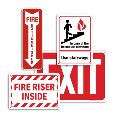 Fire & Emergency Signs – My Sign Center, Inc